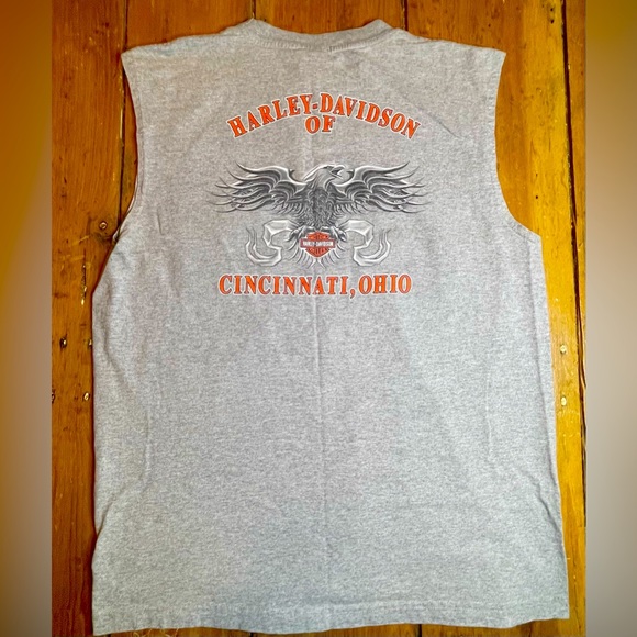 Harley-Davidson | Shirts | Vintage Official Sleeveless Harleydavidson ...